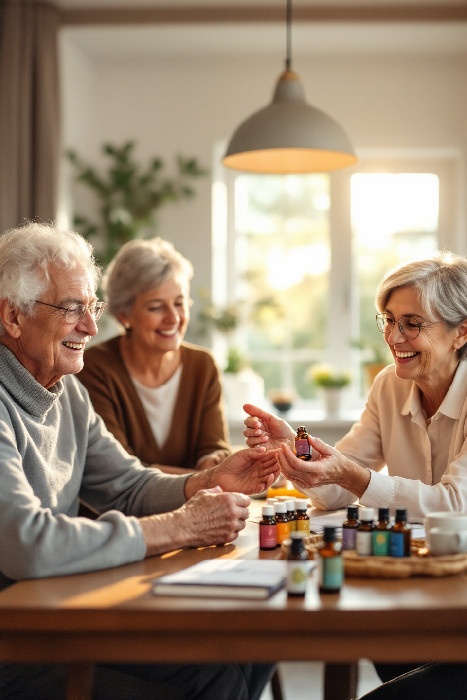 Ateliers sensoriels pour séniors - bien-être et mémoire olfactive